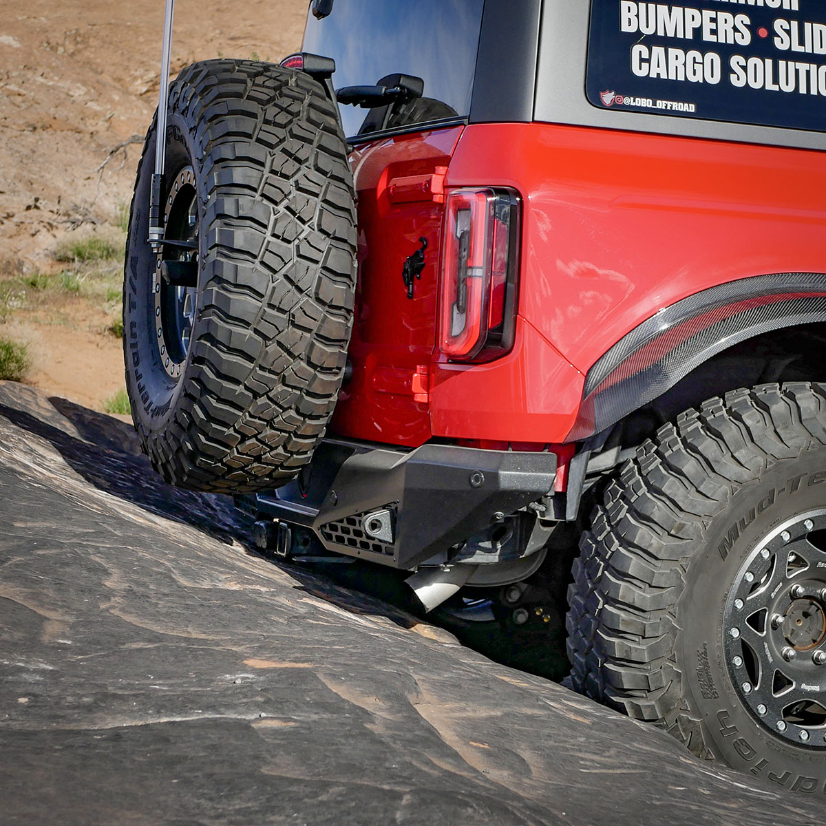 HNT Rear Bumper | Bronco | Lobo Off-Road